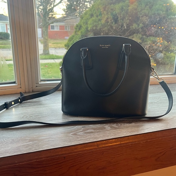 kate spade | Bags | Kate Spade Large Sylvia Dome Satchel Crossbody ...